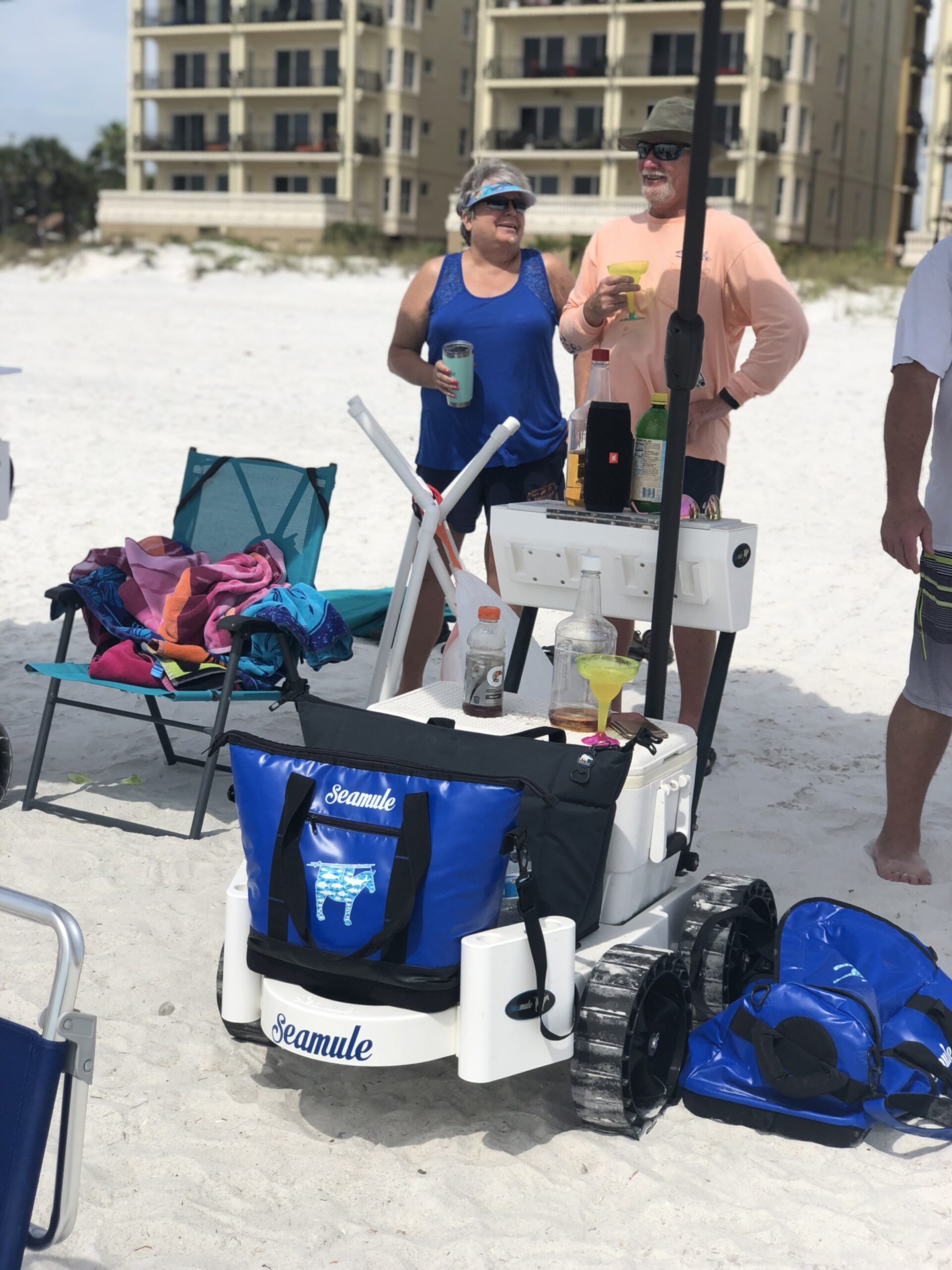 Seamule Beach and Wade Fishing Carts Review - The Beach Angler