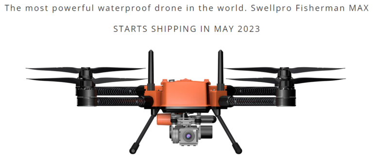 The Amazing New SwellPro Fisherman MAX Heavy Lift FD2 Fishing Drone ...