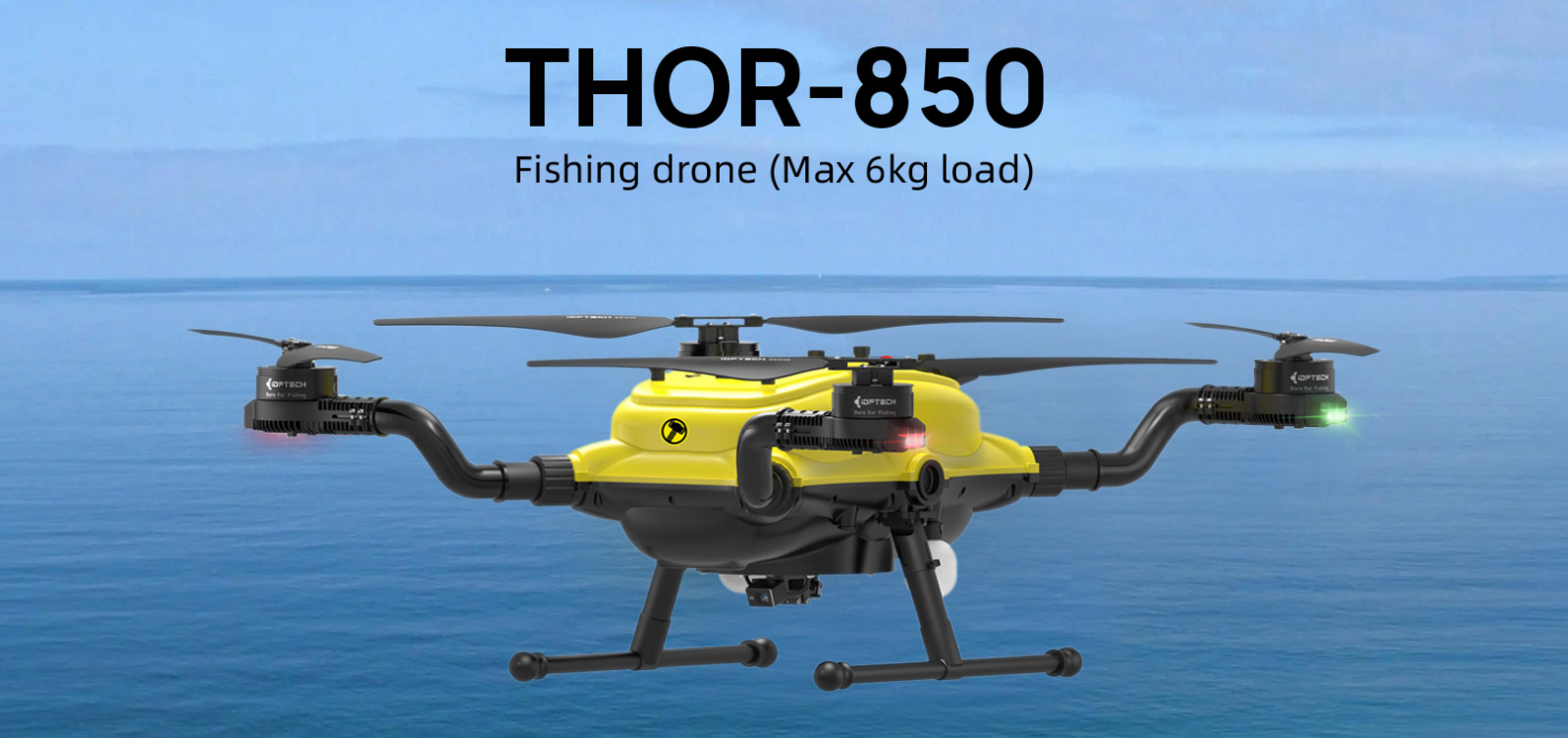 The New Thor 850 Heavy Lift Fishing Drone Review - The Beach Angler