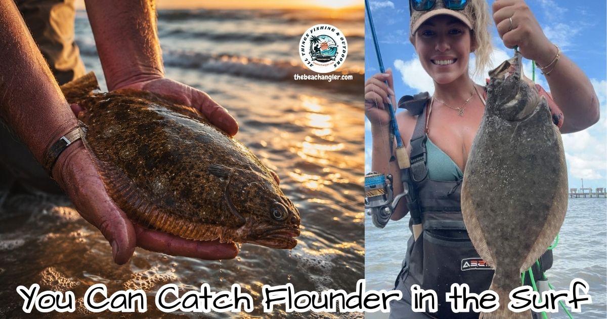Yes, You Can Catch Flounder In The Surf - The Beach Angler